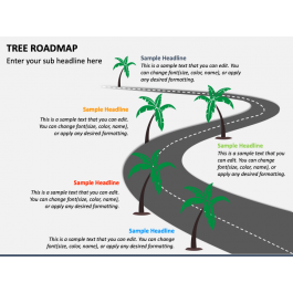 Tree Roadmap PowerPoint and Google Slides Template - PPT Slides