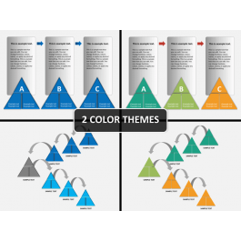 Triangle Shapes PowerPoint and Google Slides Template - PPT Slides