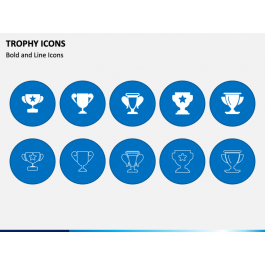 Trophy Icons for PowerPoint and Google Slides - PPT Slides