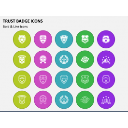 Trust Badge Icons for PowerPoint and Google Slides - PPT Slides