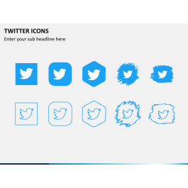 Twitter Icons for PowerPoint and Google Slides - PPT Slides