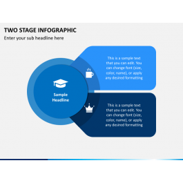 Two Stage infographic PowerPoint Template - PPT Slides
