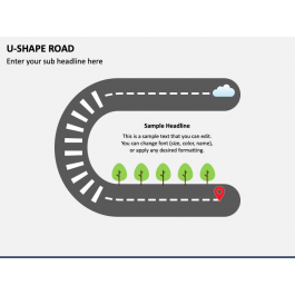 Free - U-Shape Road for PowerPoint and Google Slides - PPT Slides
