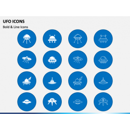 UFO Icons for PowerPoint and Google Slides - PPT Slides