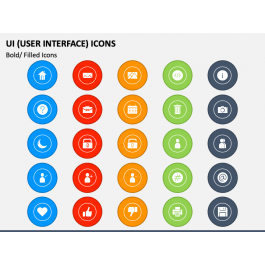 UI (User Interface) Icons for PowerPoint and Google Slides - PPT Slides