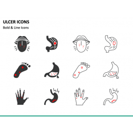 Ulcer Icons for PowerPoint and Google Slides - PPT Slides