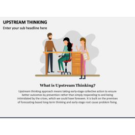 Upstream Thinking PowerPoint and Google Slides Template - PPT Slides