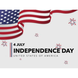 Free - US Independence Day PowerPoint Template and Google Slides Theme