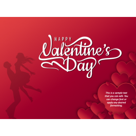 Free - Valentine's Day PowerPoint Template and Google Slides Theme