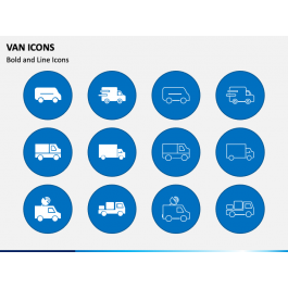 Van Icons for PowerPoint and Google Slides - PPT Slides