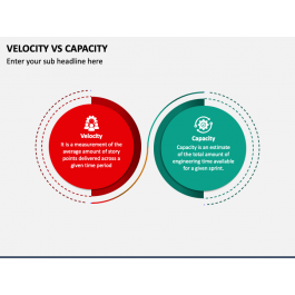 Velocity Vs Capacity PowerPoint and Google Slides Template - PPT Slides