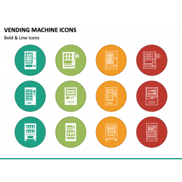 Vending Machine Icons for PowerPoint and Google Slides - PPT Slides