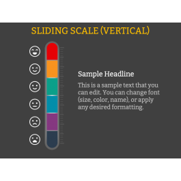 Animated Vertical Sliding Scale PowerPoint and Google Slides Template ...