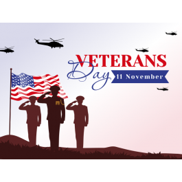 Free Download - Veterans Day | PowerPoint Template & Google Slides