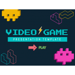 Video Game Theme for PowerPoint and Google Slides - PPT Slides