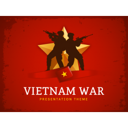 Free - Vietnam War PowerPoint Template and Google Slides Theme