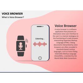 Voice Browser PowerPoint and Google Slides Template - PPT Slides
