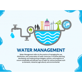 Water Management PowerPoint and Google Slides Template - PPT Slides
