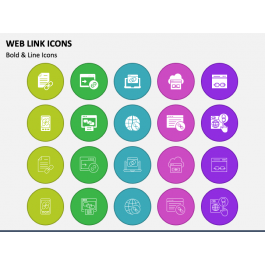 Web Link Icons for PowerPoint and Google Slides - PPT Slides