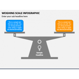 Weighing Scale Infographic PowerPoint Template and Google Slides Theme