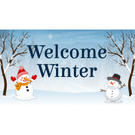 Free - Welcome Winter PowerPoint and Google Slides Template - PPT Slides