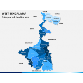 West Bengal Map for PowerPoint and Google Slides - PPT Slides