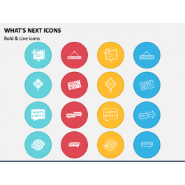 What's Next Icons for PowerPoint and Google Slides - PPT Slides
