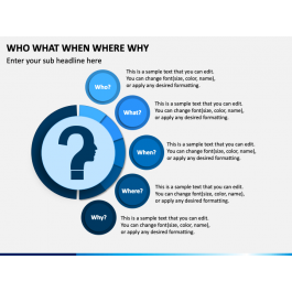 Who What When Where Why PowerPoint and Google Slides Template - PPT Slides