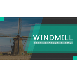 Free - Windmill Presentation Theme for PowerPoint and Google Slides