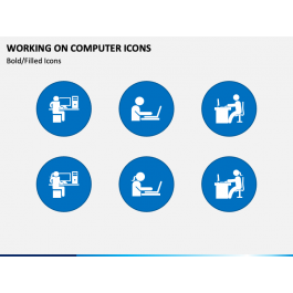 Working on Computer Icons for PowerPoint and Google Slides - PPT Slides