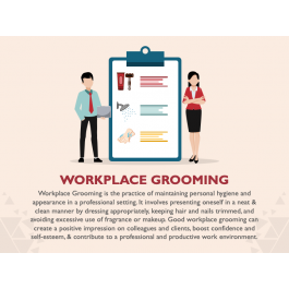Workplace Grooming PowerPoint and Google Slides Template - PPT Slides