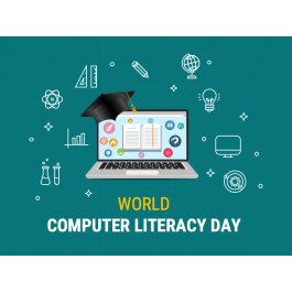 Free - World Computer Literacy Day PowerPoint Template and Google ...