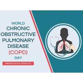 Free - World Chronic Obstructive Pulmonary Disease (COPD) Day PowerPoint Template and Google ...