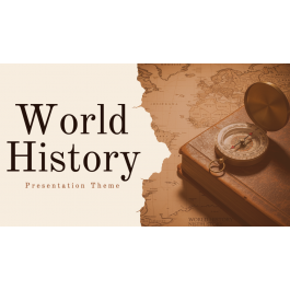 World History Theme for PowerPoint and Google Slides - PPT Slides