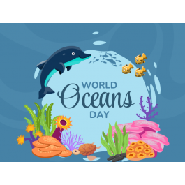 Free - World Oceans Day PowerPoint Template and Google Slides Theme