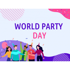 Free - World Party Day Presentation for PowerPoint and Google Slides