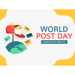 Free - World Post Day PowerPoint Template and Google Slides Theme