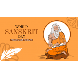 Free - World Sanskrit Day PowerPoint and Google Slides Template - PPT ...