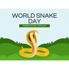 Free - World Snake Day PowerPoint Template and Google Slides Theme
