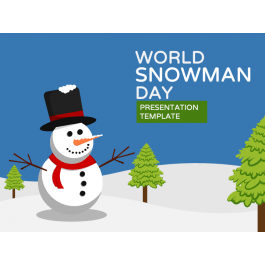 Free - World Snowman Day PowerPoint and Google Slides Template - PPT Slides
