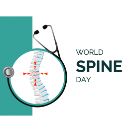 Free - World Spine Day PowerPoint Template and Google Slides Theme