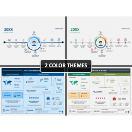 Year in Review PowerPoint and Google Slides Template - PPT Slides