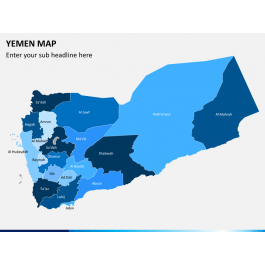 Yemen Map for PowerPoint and Google Slides - PPT Slides