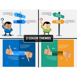Yes or No PowerPoint and Google Slides Template - PPT Slides