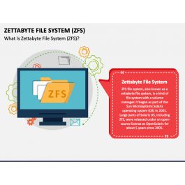 Zettabyte File System (ZFS) PowerPoint and Google Slides Template - PPT Slides