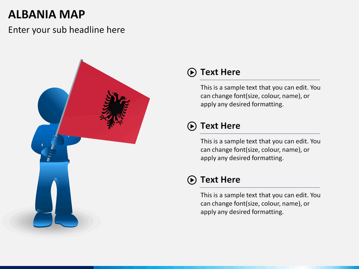 Albania Map for PowerPoint and Google Slides - PPT Slides