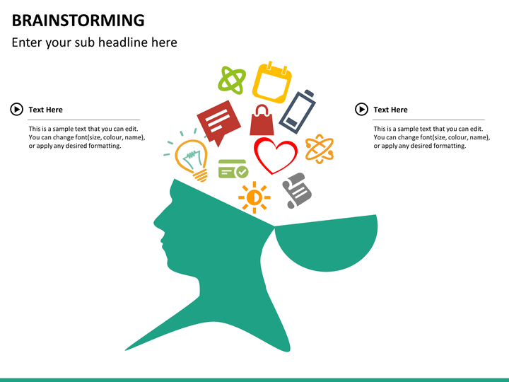 Brainstorming PowerPoint Template | SketchBubble
