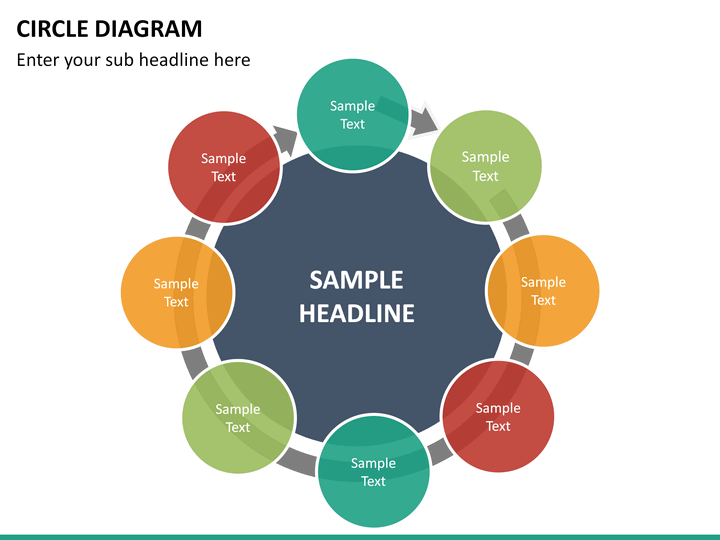 Nested Circle Diagram Powerpoint Sketchbubble