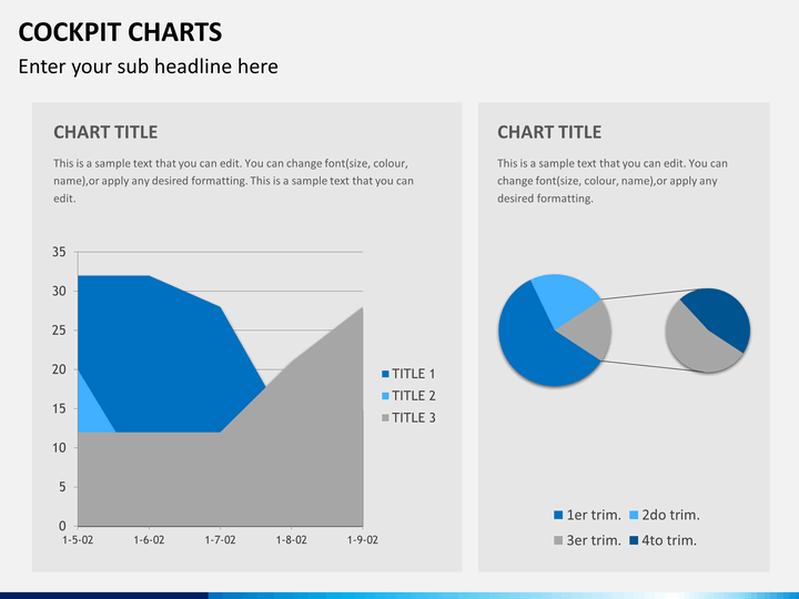 Cockpit Charts PowerPoint Template - PPT Slides
