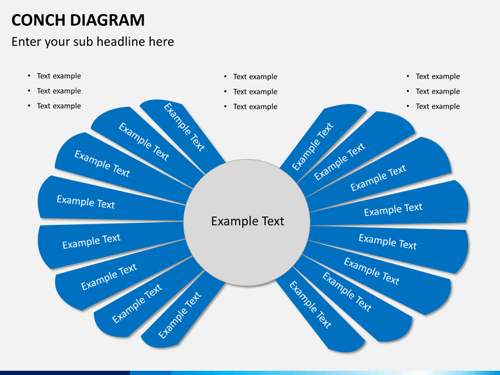 Conch Diagram for PowerPoint and Google Slides - PPT Slides